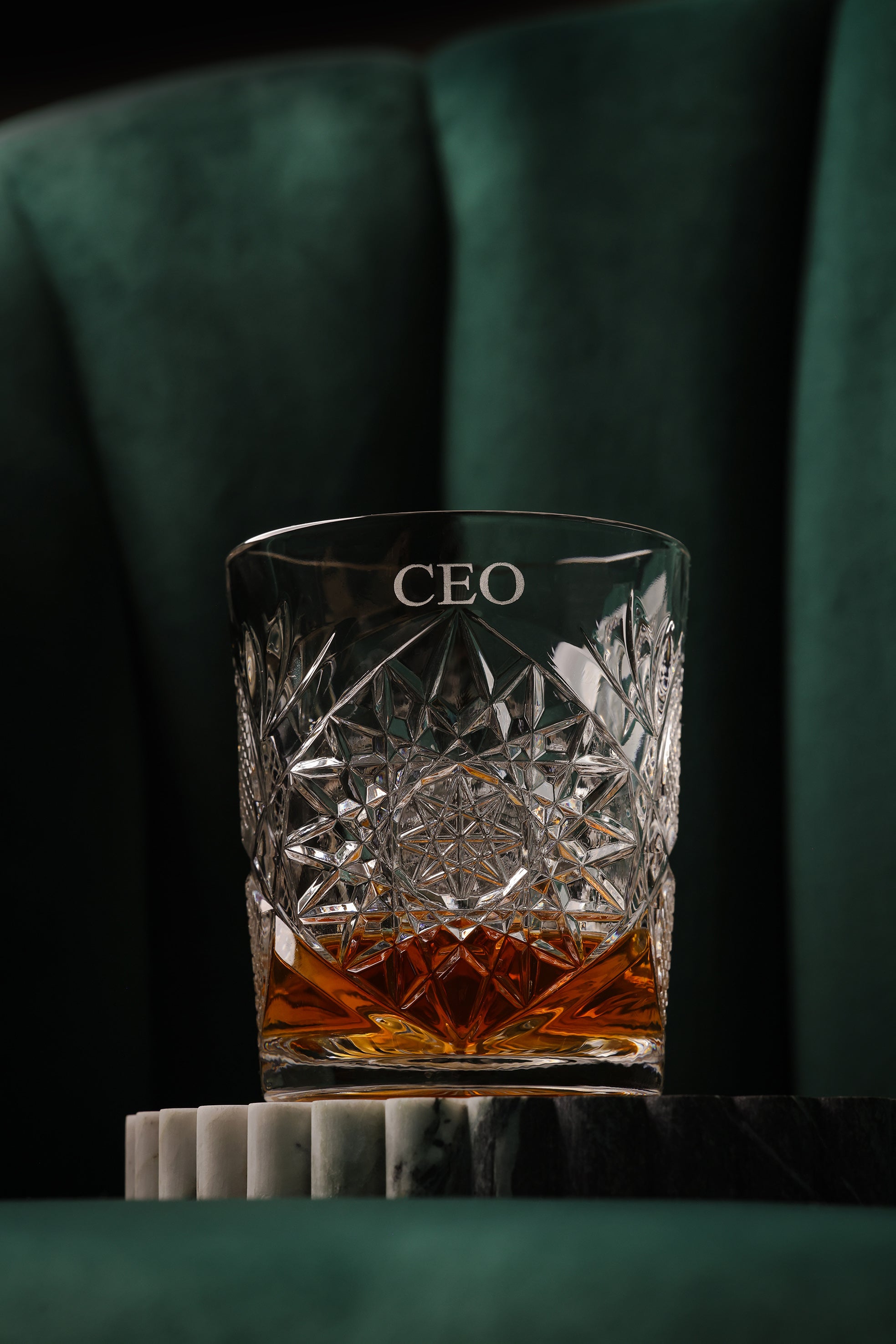 Milano Whiskey Glass Single | Engraved Glassware Gifts