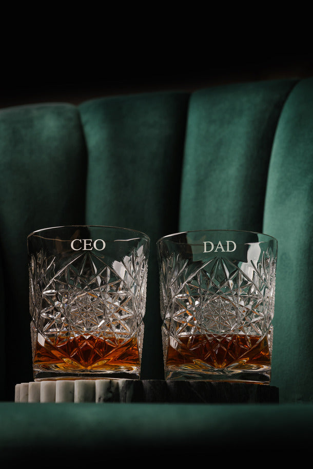 Milano Whiskey Glass Set | Personalised & Engraved Glassware Gifts